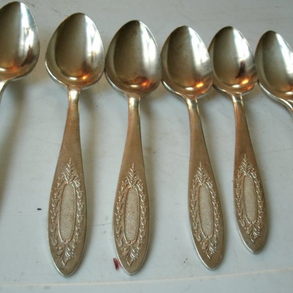 n f sliver co. | Accents | Vintage Nf Silver Co 877 A 1 Plate 9 ...